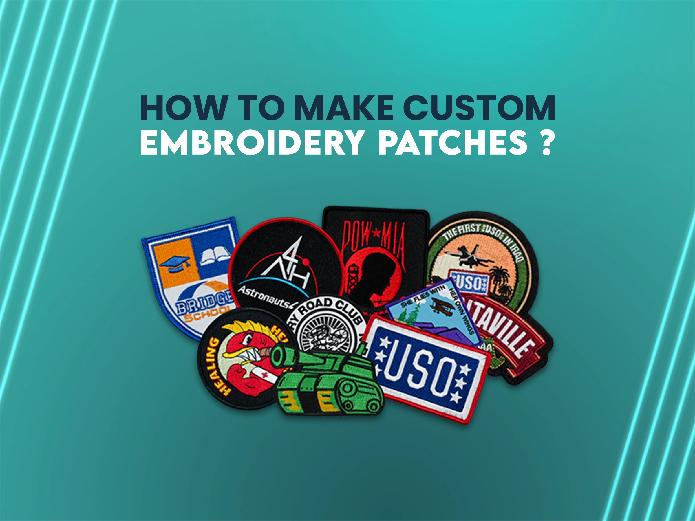 How to Make Custom Embroidery Patches | Step-by-Step guide