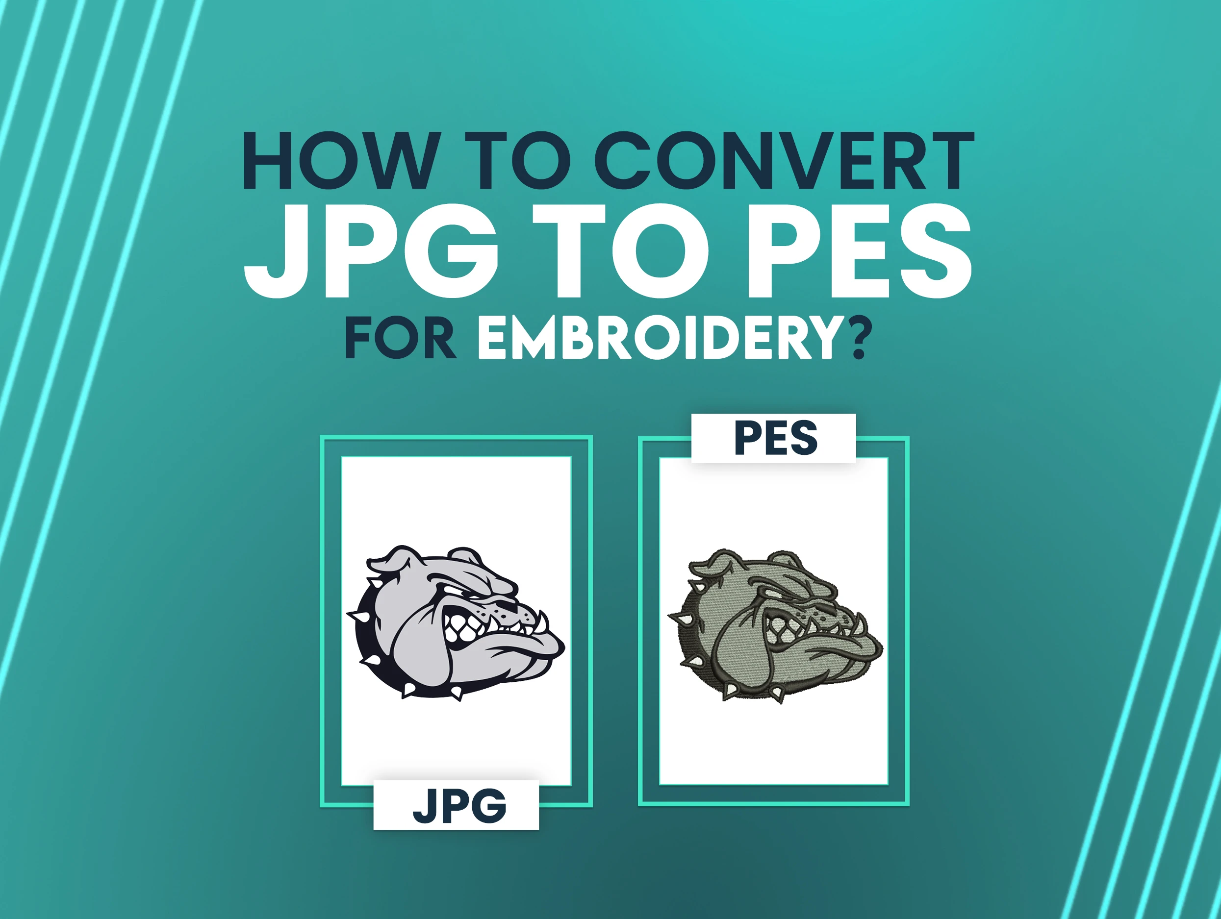 How To Convert JPG To PES For Embroidery? | Complete Guide