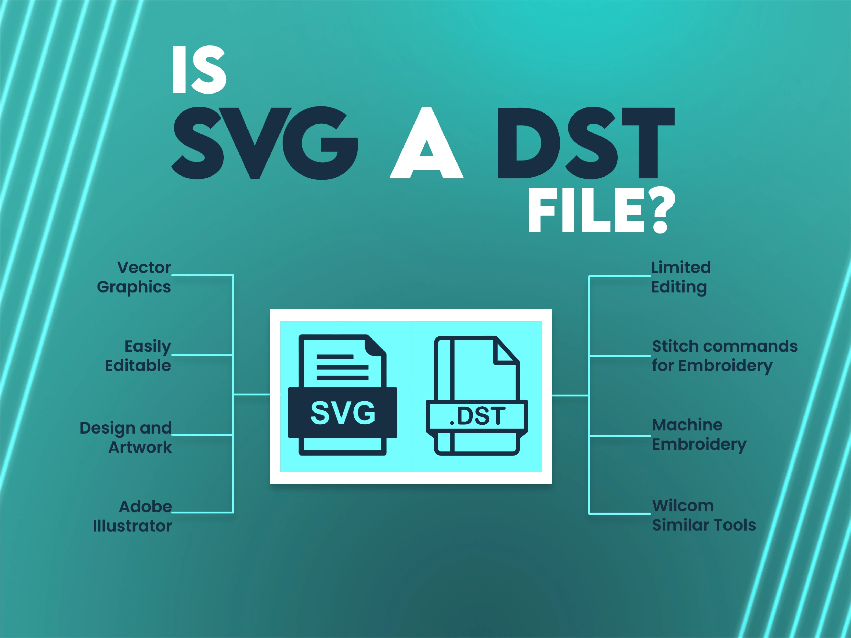 Is SVG a DST File? Learn the Key Differences & Conversion