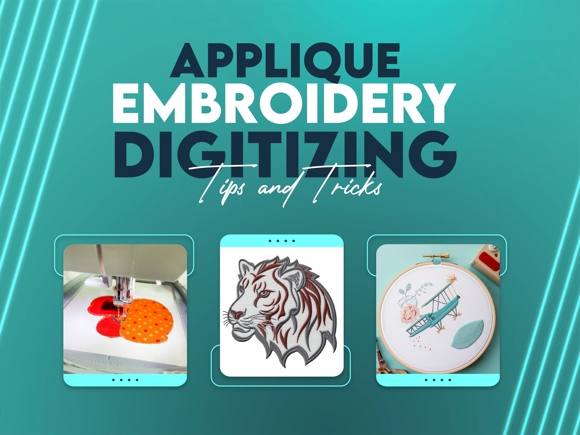 Applique Embroidery Digitizing Tips For Stunning Results
