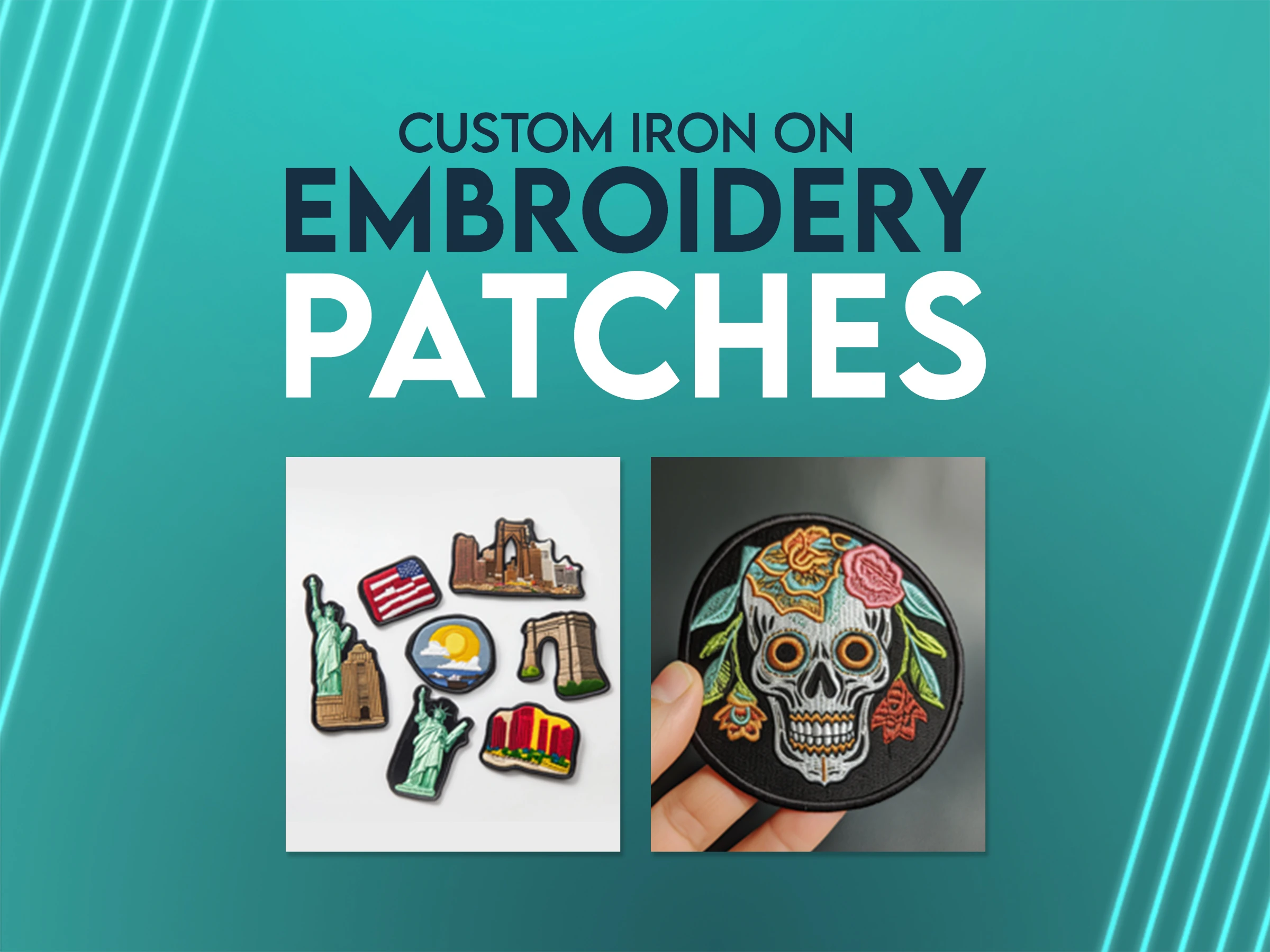 Custom Iron-On Embroidery Patches | Step-by-Step Guide