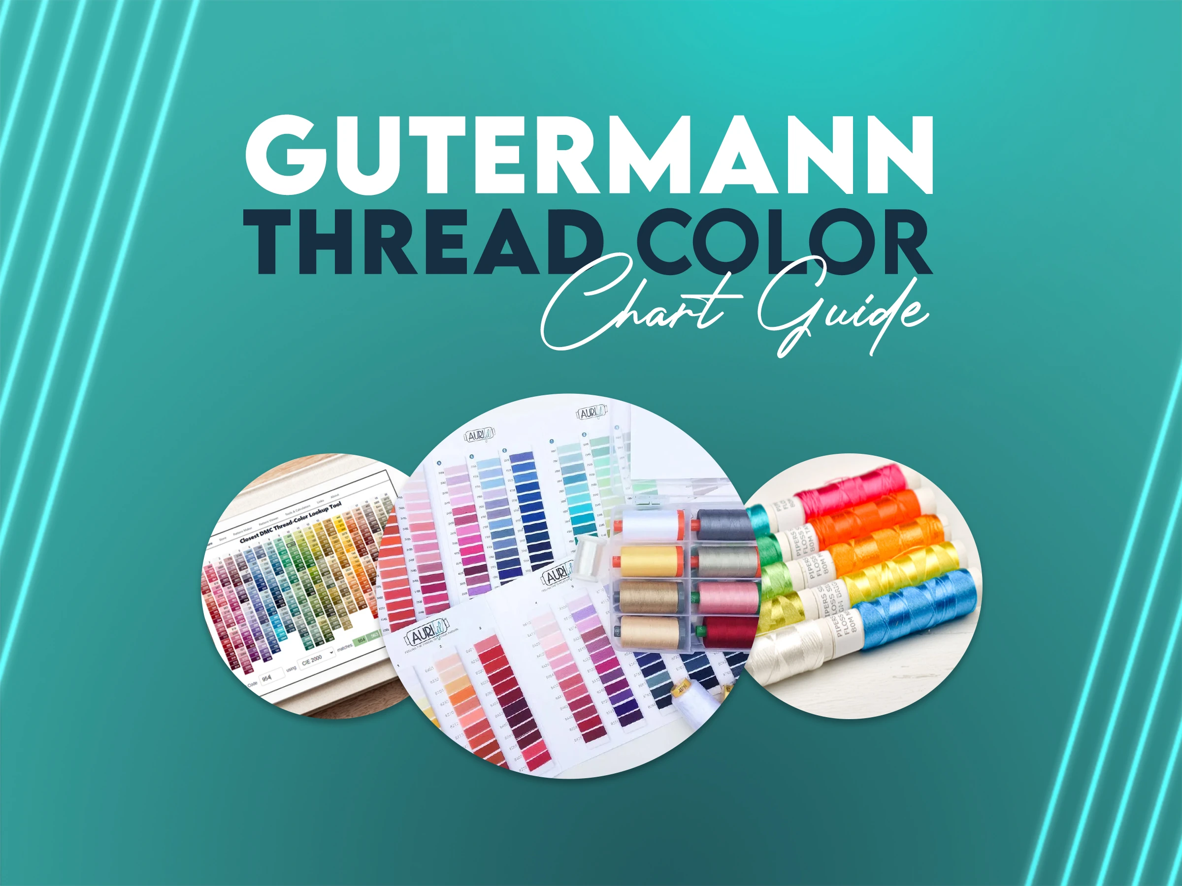 Gutermann Thread Color Chart Guide for Embroidery 2025